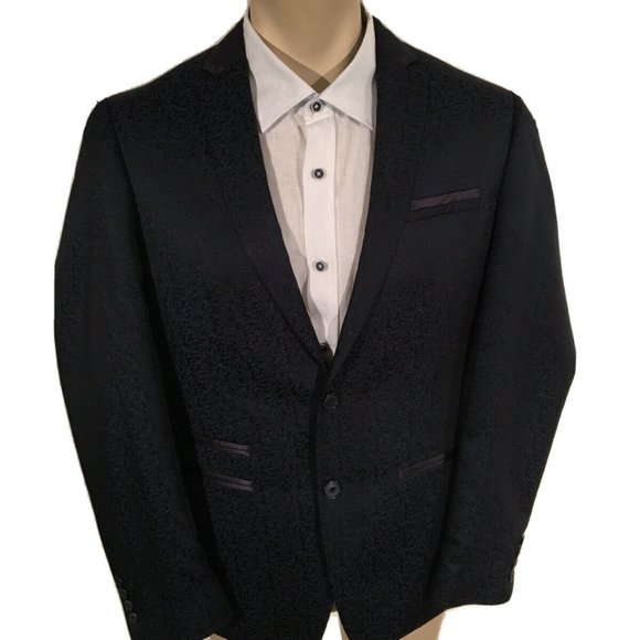 Andrew Fezza | Suits & Blazers | Andrew Fezza Midnight Blue Design ...